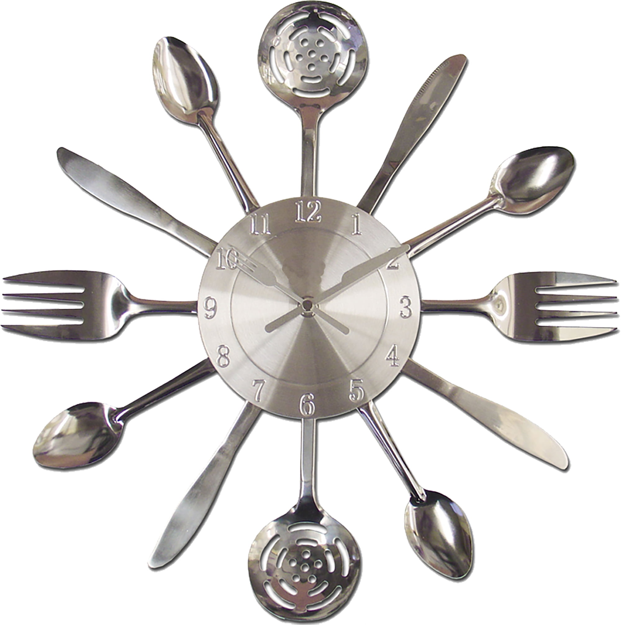 Mainstays Ms Utensil Clock - Walmart Business Supplies