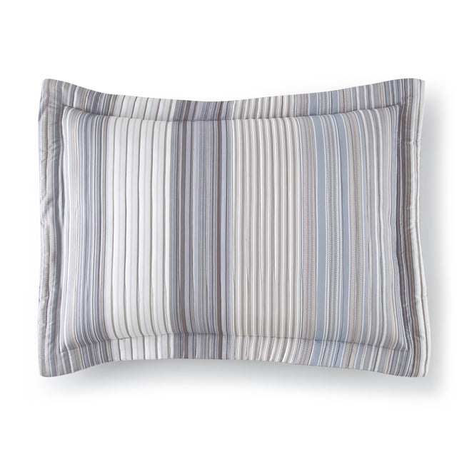 Mainstays Natural Stripe Bedding Collection - Walmart.com