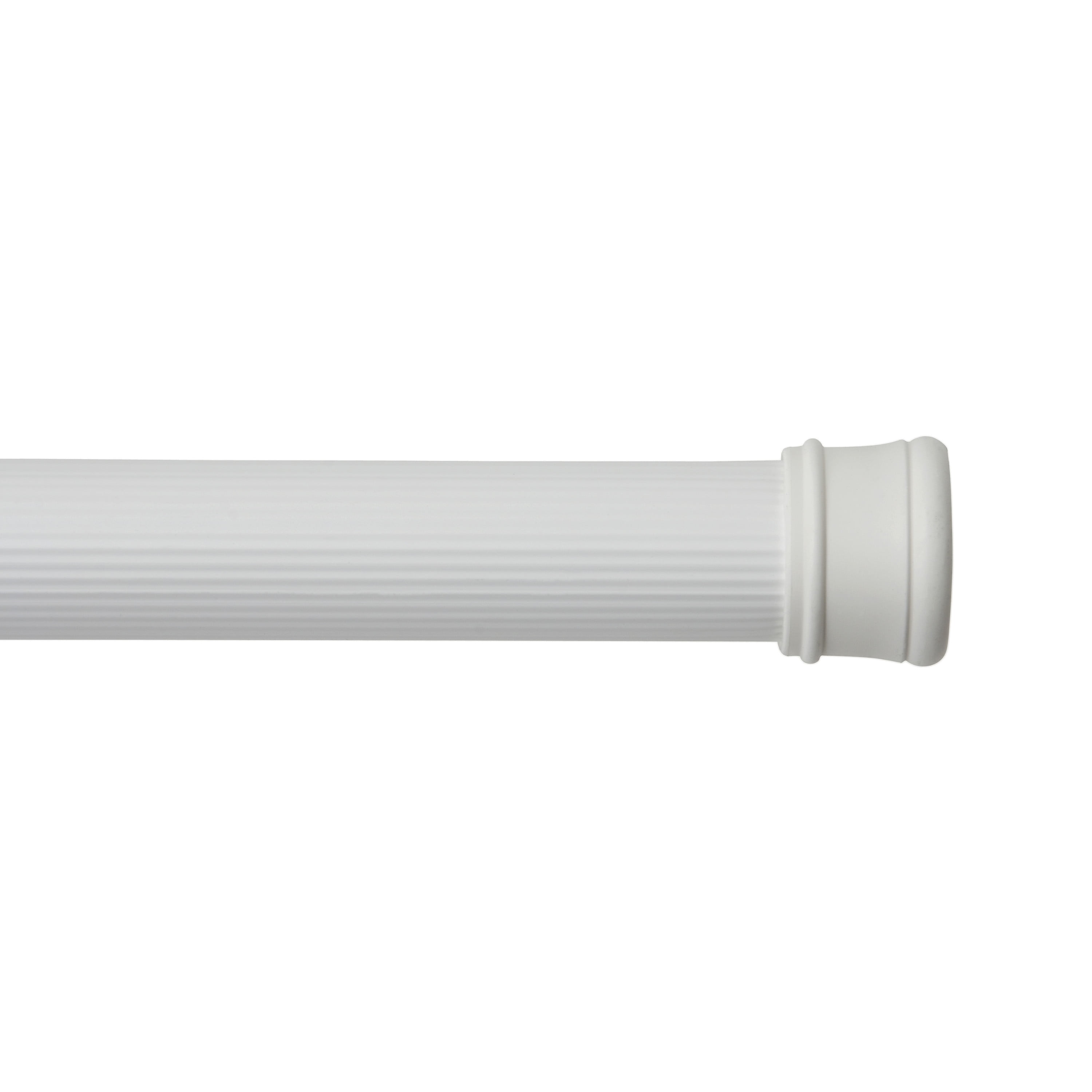 Mainstays Adjustable Spring Tension Utility Rod 42-72 Inch, White ...