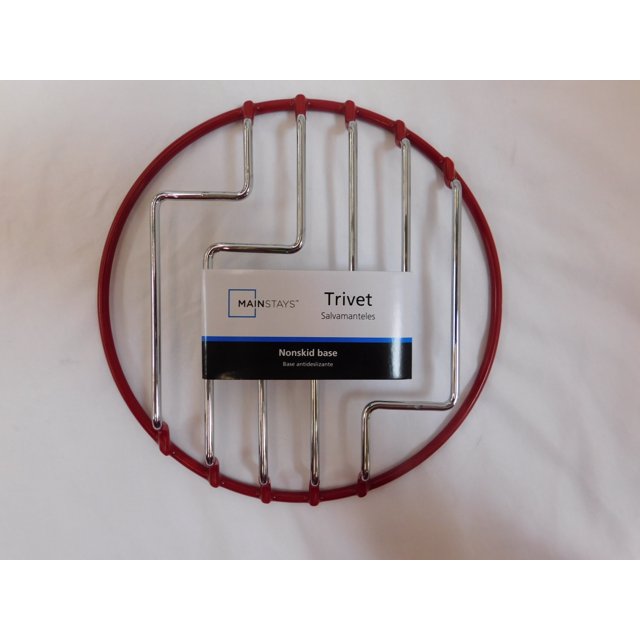 Mainstays Non Skid Trivet Red - Walmart.com