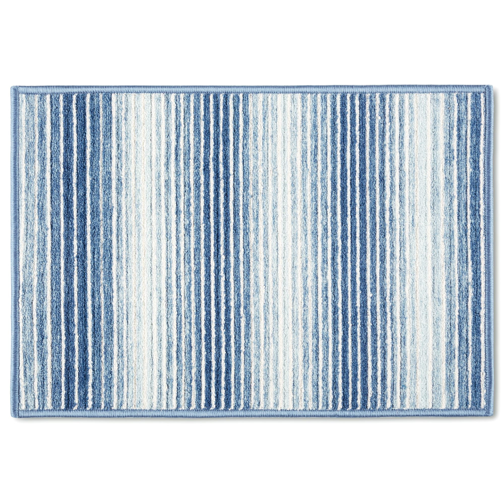 Mainstays Ombre Fabric Floor Mat, 18"x27", Blue - Walmart.com