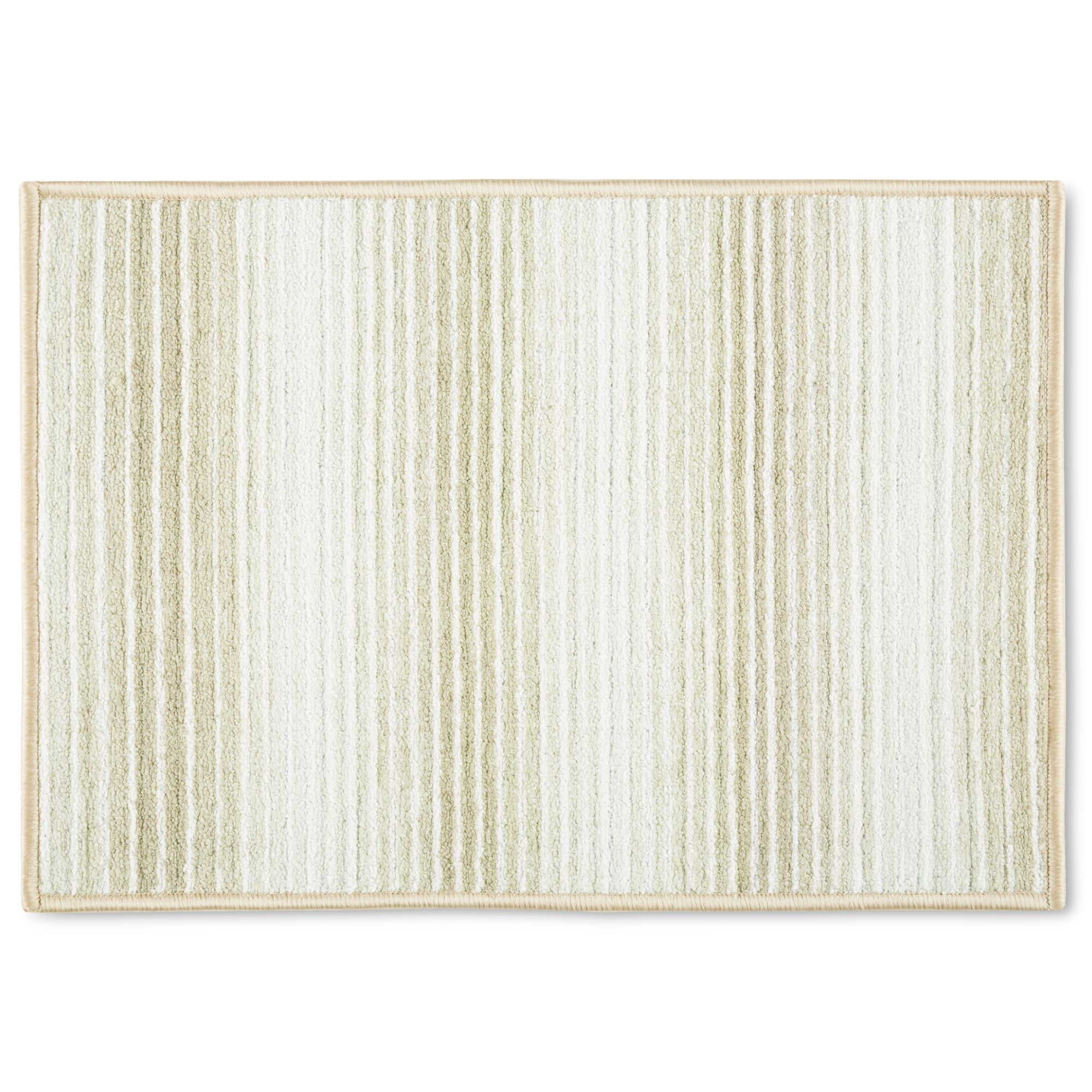 Mainstays Ombre Fabric Floor Mat, 18"x27", Natural - Walmart.com