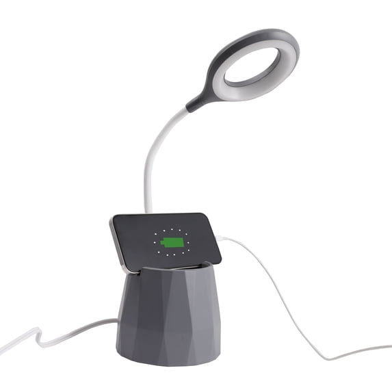 Mainstays LED Desk Lamp - Adjustable Gooseneck, USB Charging - Walmart.com
