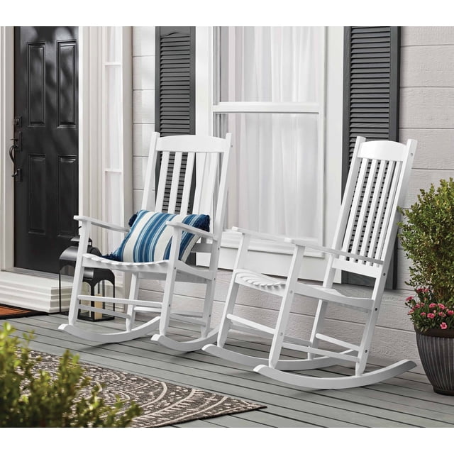 Mainstays Rocking Chairs - Restaurant Patio Outdoor Seating - Walmart ...