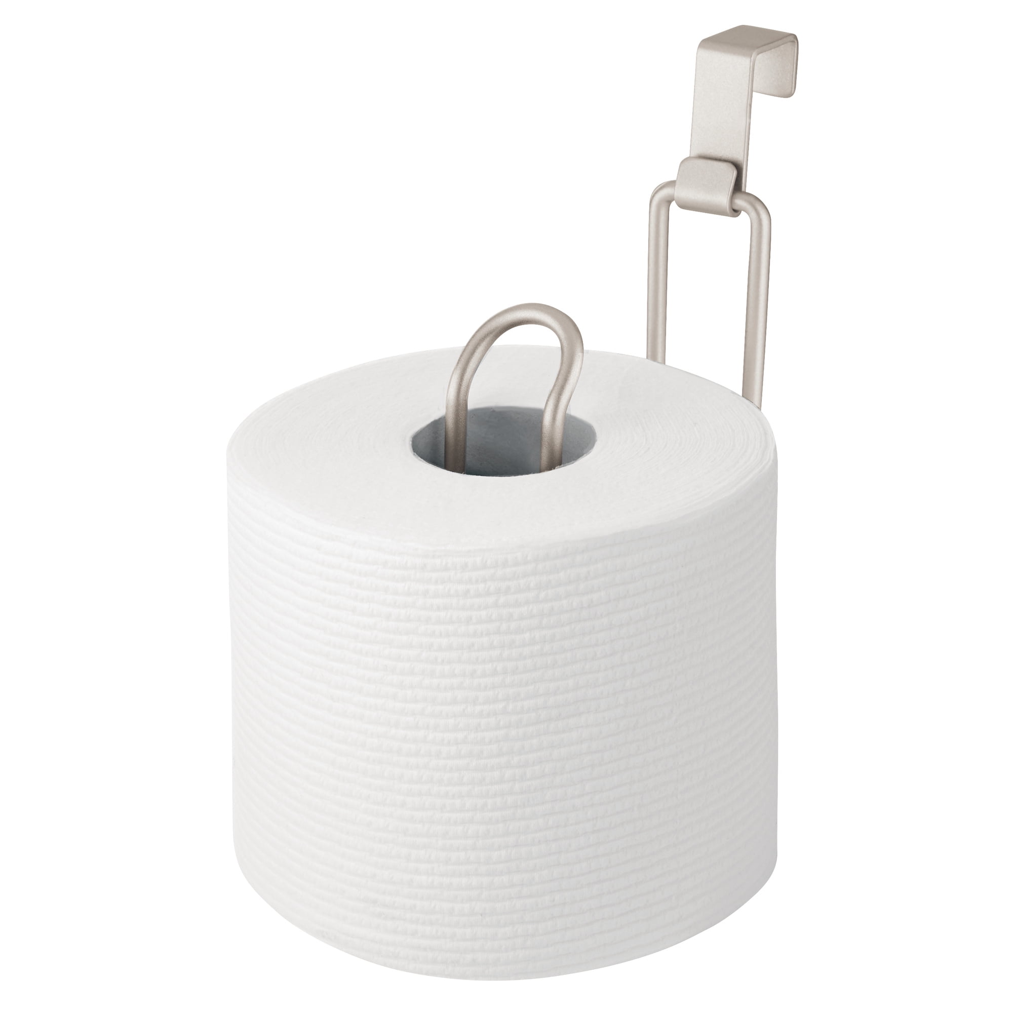 Mainstays Over-the-Tank Toilet Paper Holder Chrome, No Hardware ...