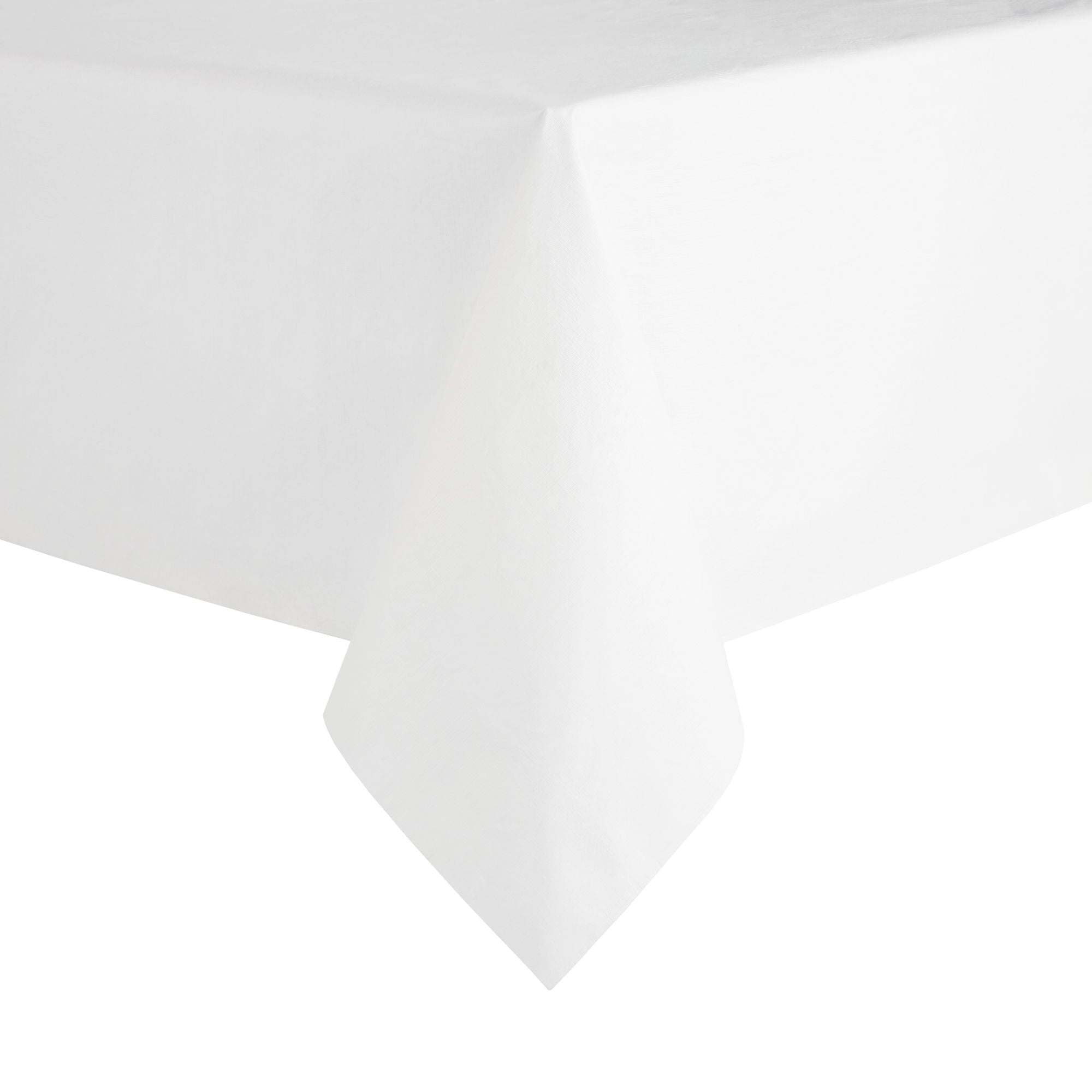 MA-MAINSTAYS (WM) PEVA Vinyl Table Pad, White, 52x90 Rectangle Dining ...