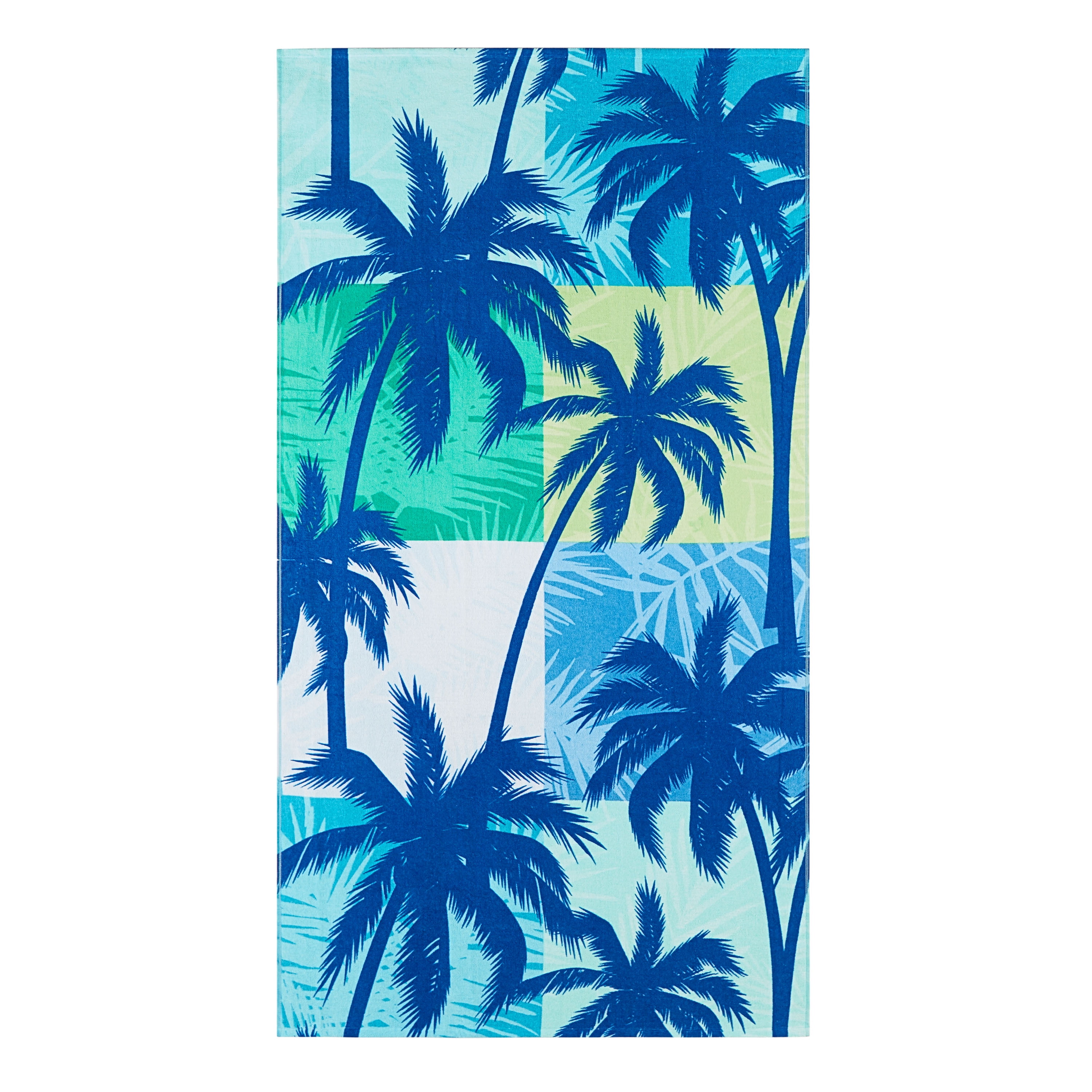 Mainstays Palm Silhouette Beach Towel - 64x34 - Walmart.com