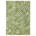 Mainstays Palms Tufted Floral Outdoor Rug, Green and Beige, 5'x7 ...
