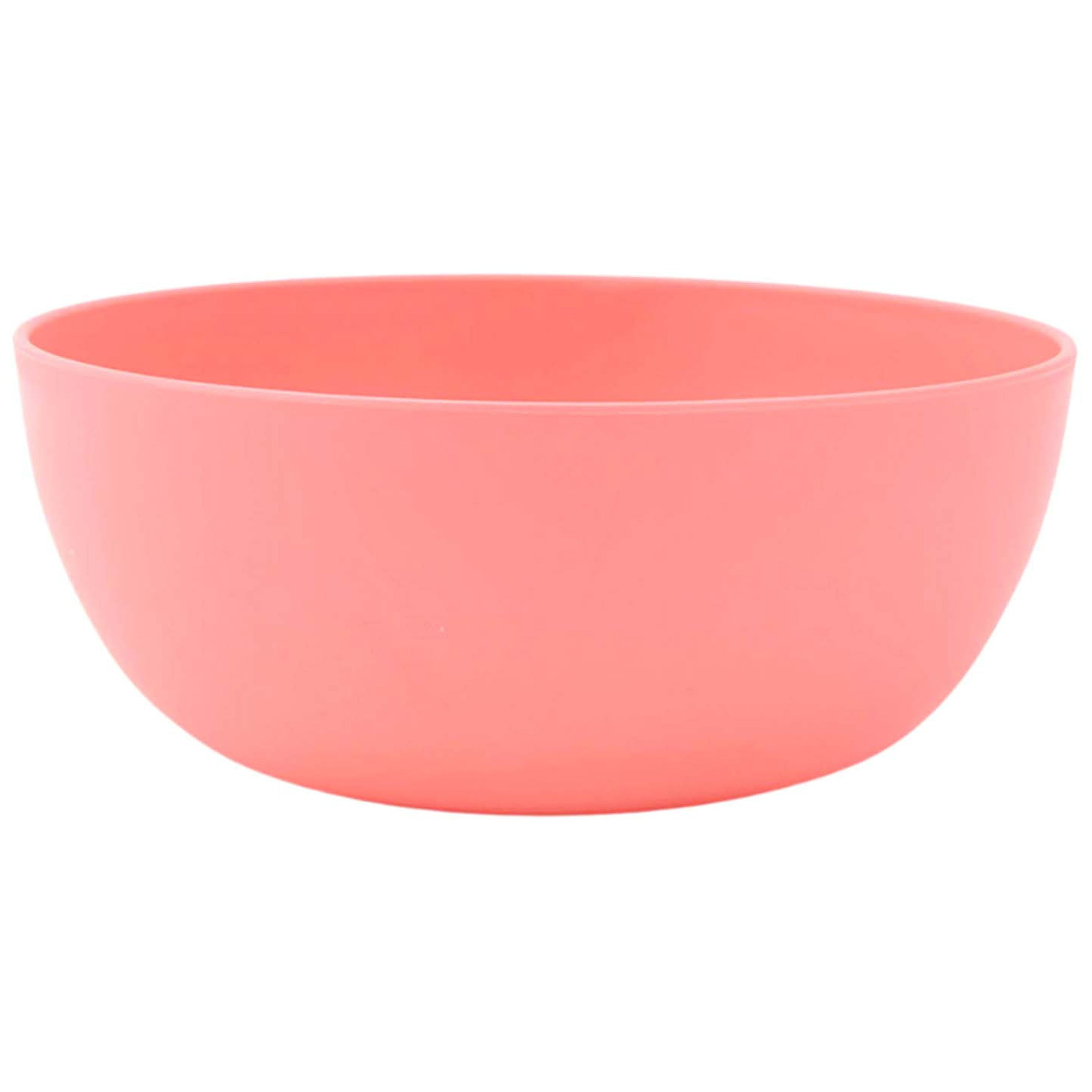 Mainstays Peach Round Plastic Bowl - 38-Ounce - Walmart.com