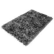 Mainstays Performance Polyester Bath Rug, Blue Linen, 19.5" x 34 ...
