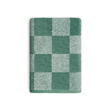 Mainstays Performance Checkered Bath Towel, 54" x 30", Sage - Walmart.com