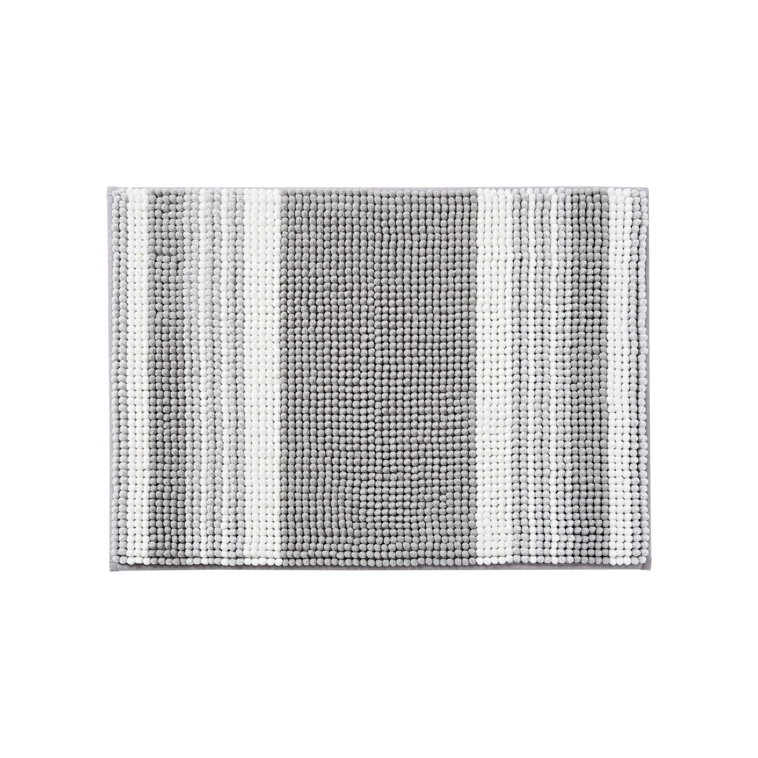Mainstays Performance Foam Noodle Bath Rug, 17" x 24", Silver - Walmart.com