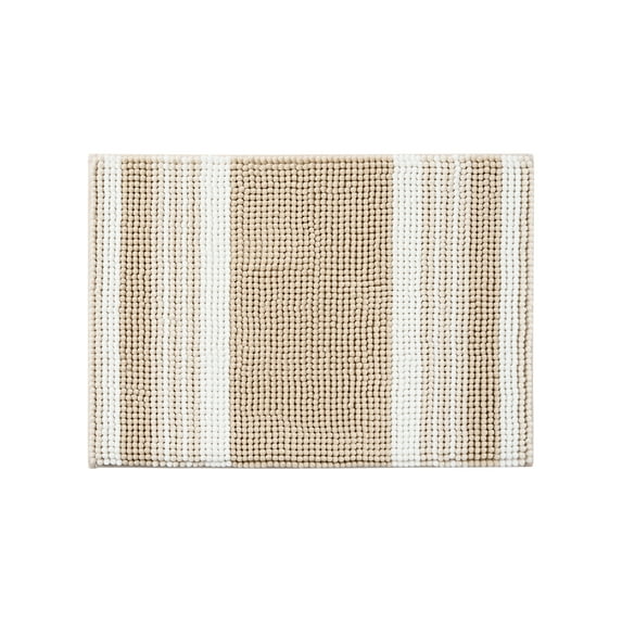 Mainstays Performance Foam Noodle Bath Rug, 17" x 24", Tan - Walmart.com