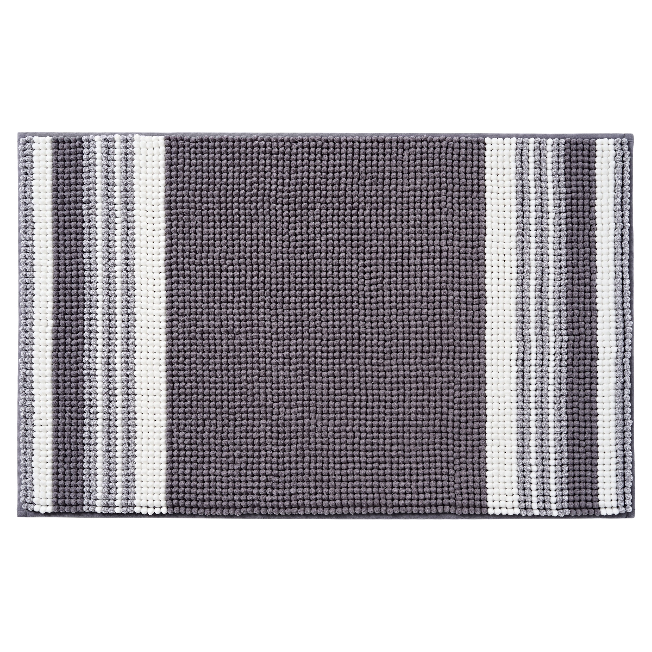Mainstays Performance Foam Noodle Bath Rug, 20" x 32", Grey - Walmart.com
