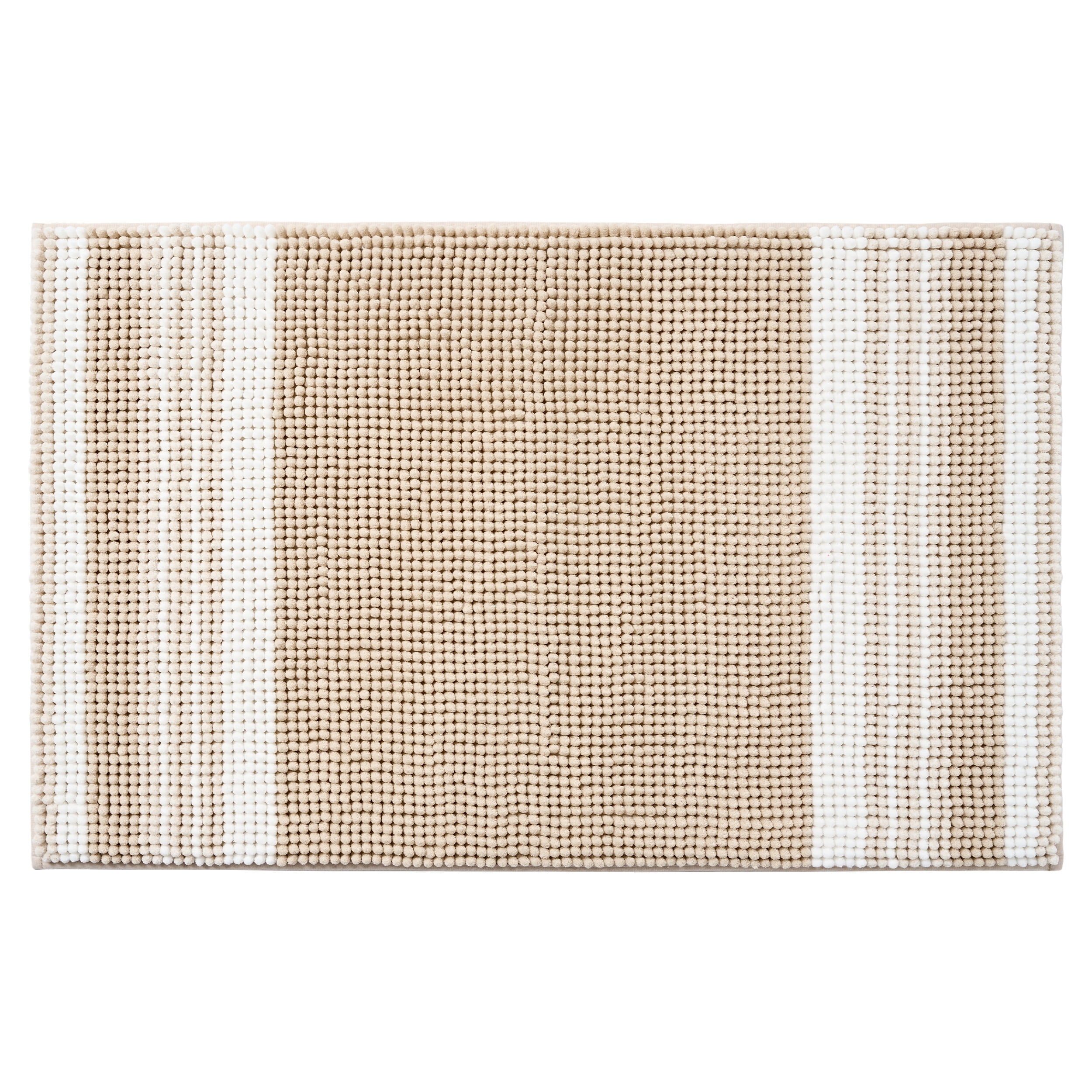 Mainstays Performance Foam Noodle Bath Rug, 20" x 32", Tan - Walmart.com