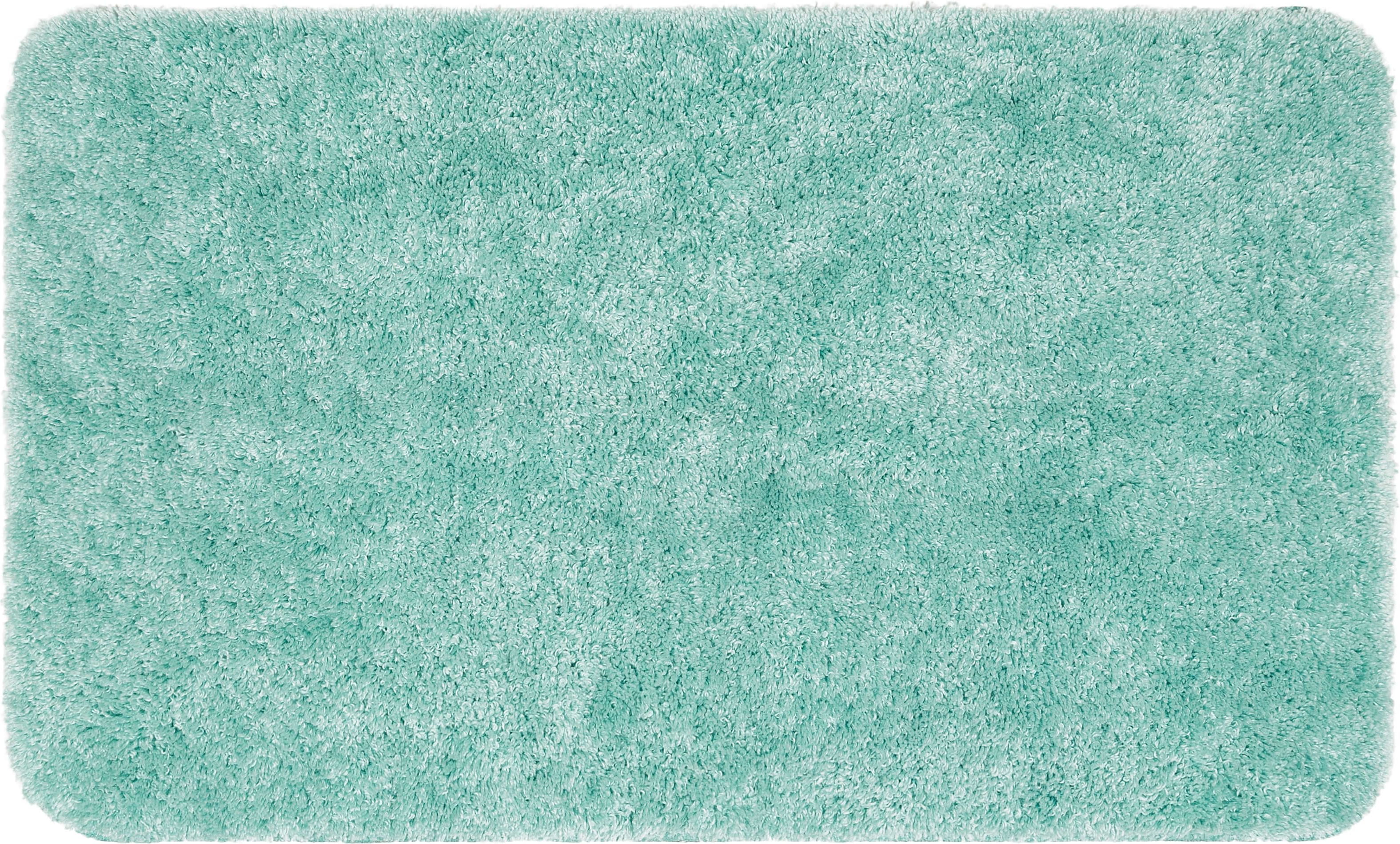 Mainstays Performance Polyester Bath Rug Classic Mint 23 x 39 Luxurious ...