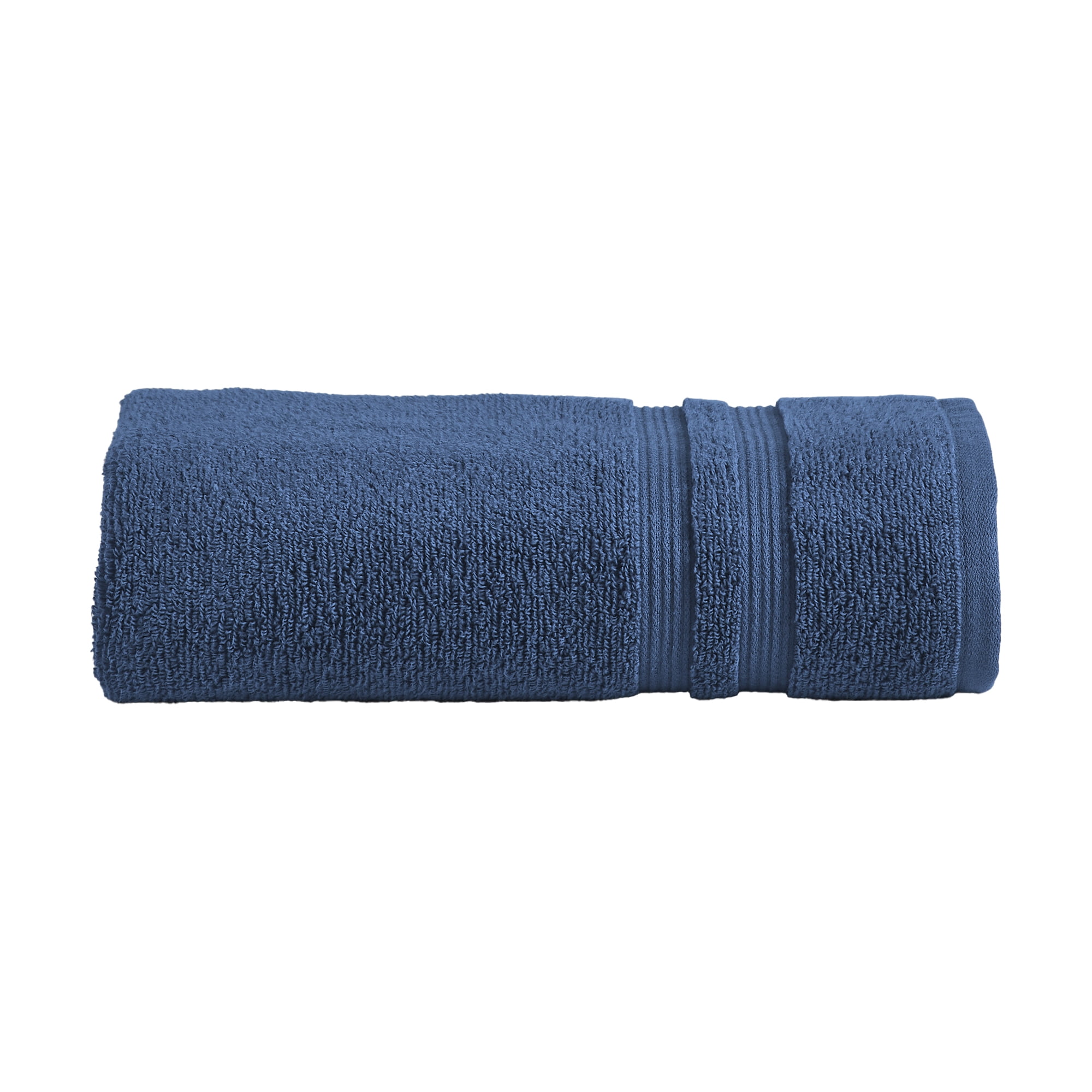 Mainstays Performance Solid Bath Sheet, 62" x 30", Navy - Walmart.com