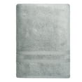 Mainstays Performance Solid Bath Towel, 54" x 30", Soft Silver ...