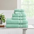 Mainstays Performance Solid Bath Towel 6-Piece Set, Mint - Walmart.com