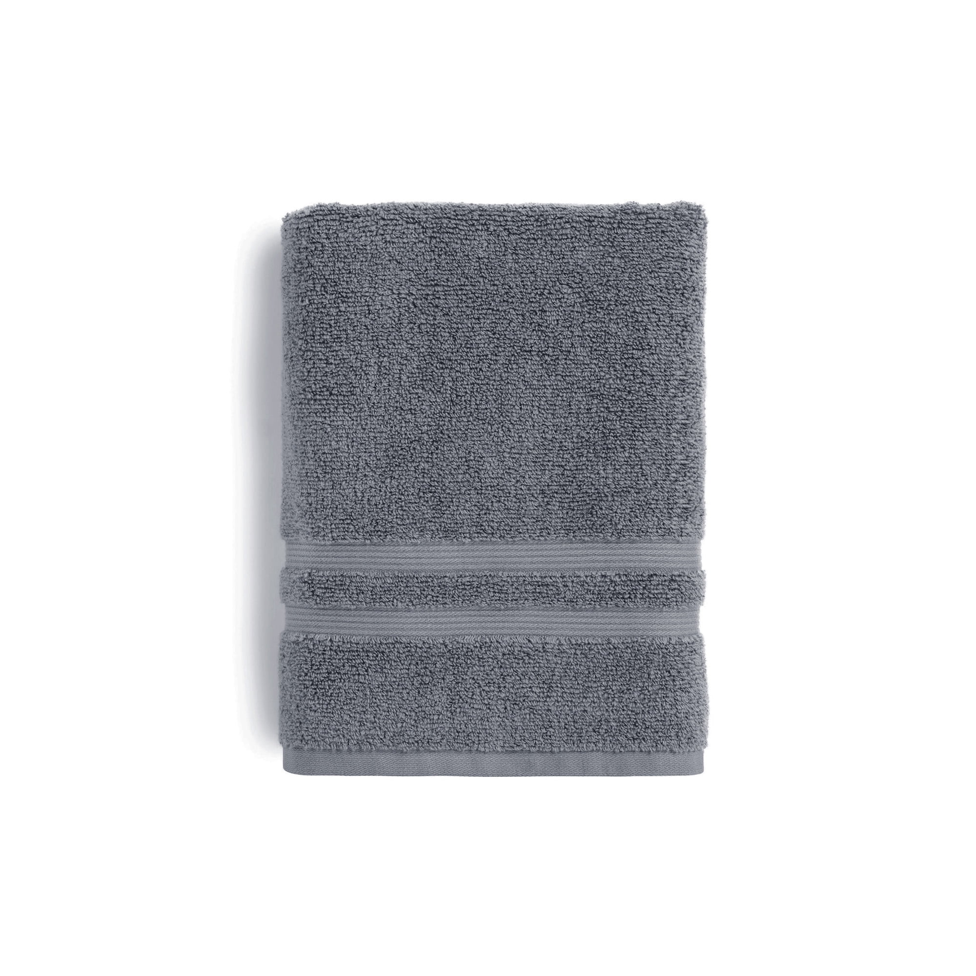 Mainstays Performance Solid Hand Towel, 26" x 16", Grey - Walmart.com