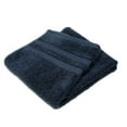 Mainstays Performance Solid Hand Towel, 26" x 16", Washed Indigo ...
