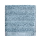 Mainstays Performance Textured Washcloth, 12" x 12", Blue Linen ...