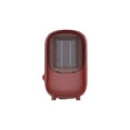 Mainstays Personal Mini Electric Ceramic Heater 400W, Red Sedona ...