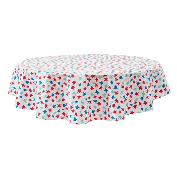 Mainstays Summer Fun PEVA Tablecloth, Indoor & Outdoor for Table 70 ...