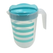 HomeRoots 2.5 Quart Pink Paisley Acrylic Pitcher - Walmart.com