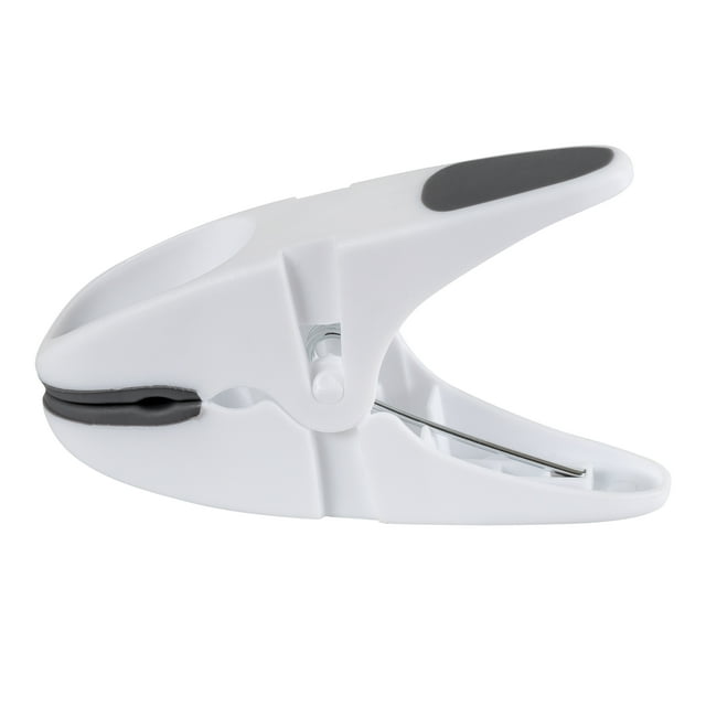 Mainstays Plastic Jumbo Laundry Clothes Pins, White/Gray, 18 Pack ...