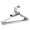 Mainstays Plastic Notched Adult Hangers for Any Clothing Type, Arctic ...
