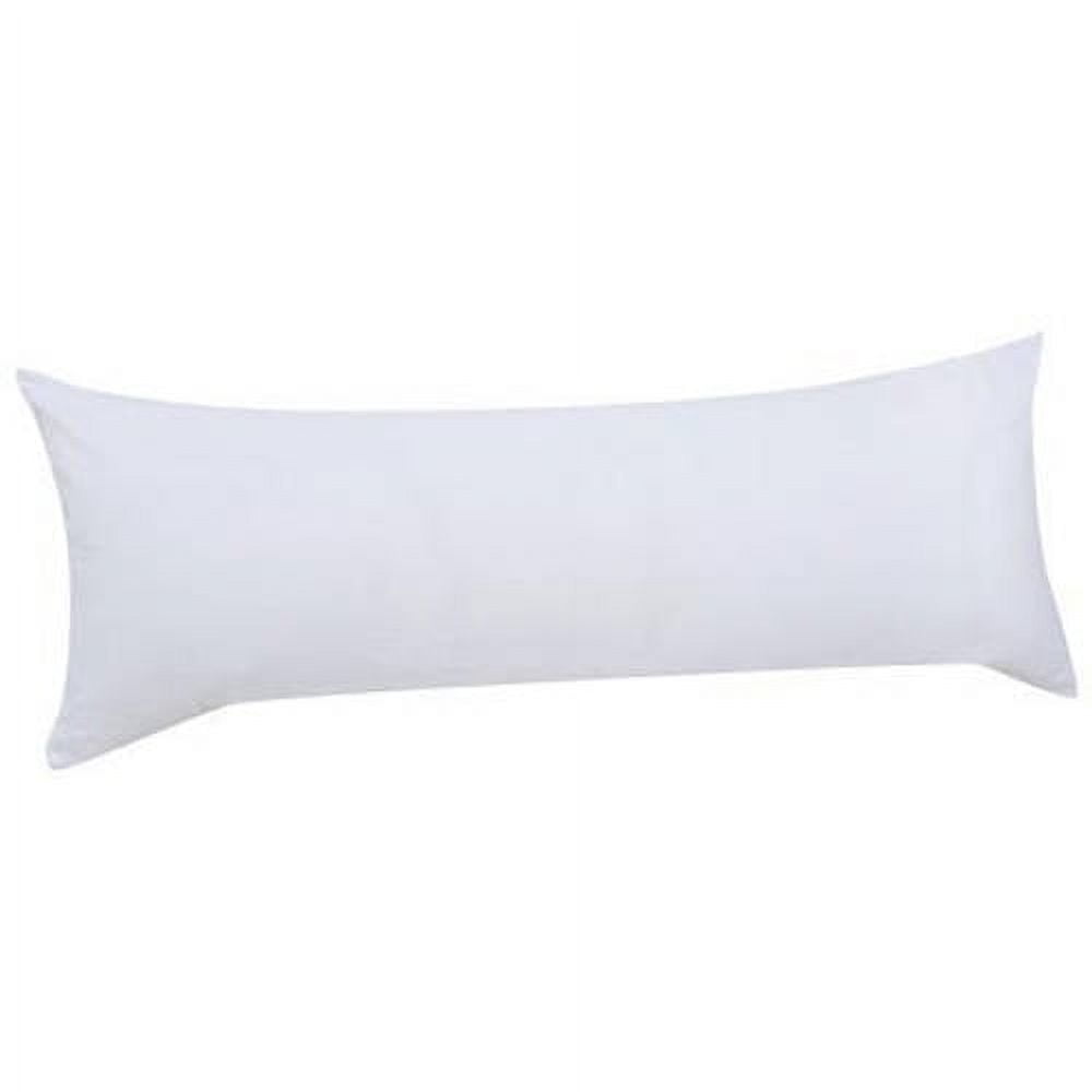 Mainstays Polyester Body Pillow, 20" x 54", White - Walmart.com