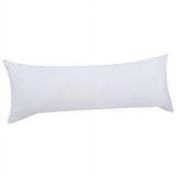Mainstays Polyester Body Pillow, 20" x 54", White - Walmart.com