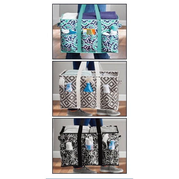 Mainstays Portable Collapsible Laundry Tote with Handles - Walmart ...