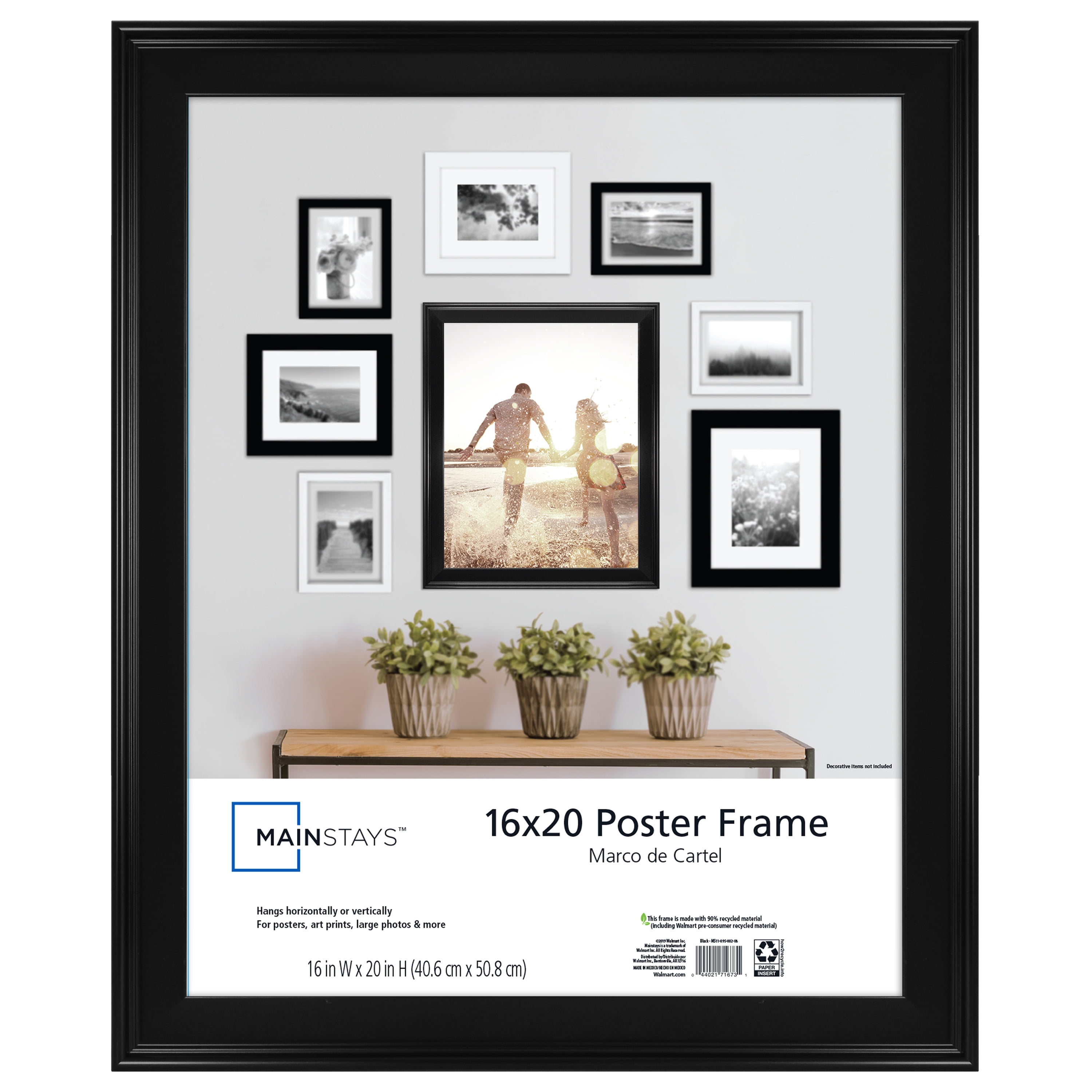 Mainstays Poster and Wall Frame, 16 inch x 20 inch - Walmart.com