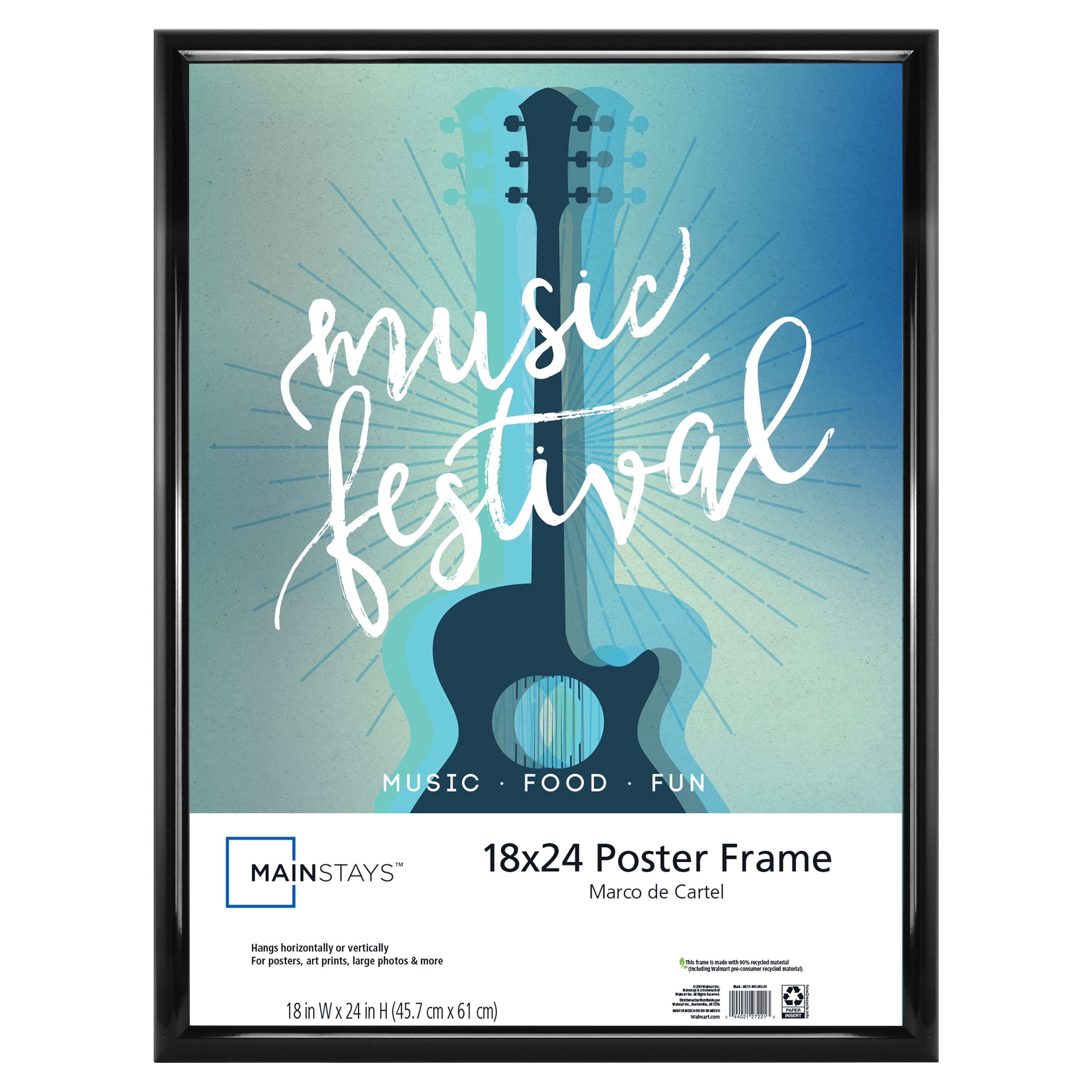 Mainstays Poster and Wall Frame, 18 inch x 24 inch - Walmart.com