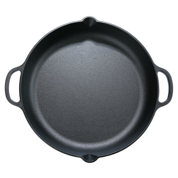 Mainstays Pre-Seasoned 14" Cast Iron Skillet: Your Versatile Kitchen ...