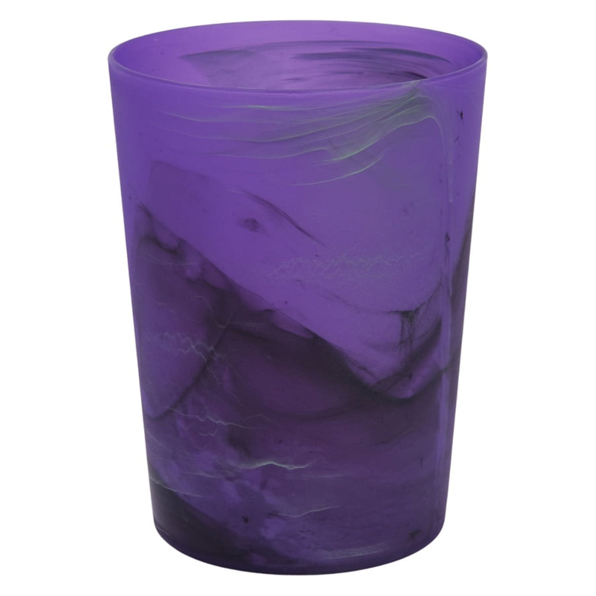 Mainstays Purple Tie Dye 18-Ounce Reusable Plastic Tumbler, Microwave ...