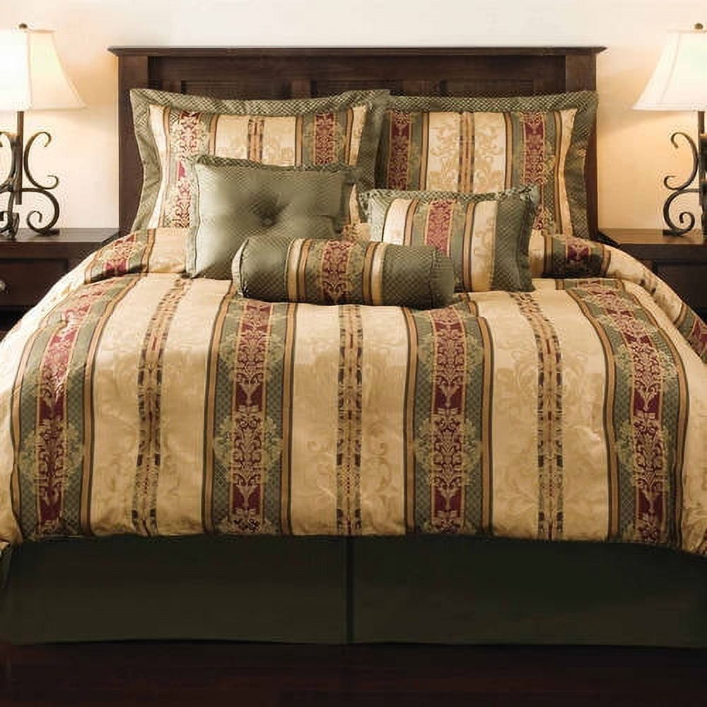 Free Shipping! Mainstays Queen Dakota 7-Piece Comforter Set, Polyester ...
