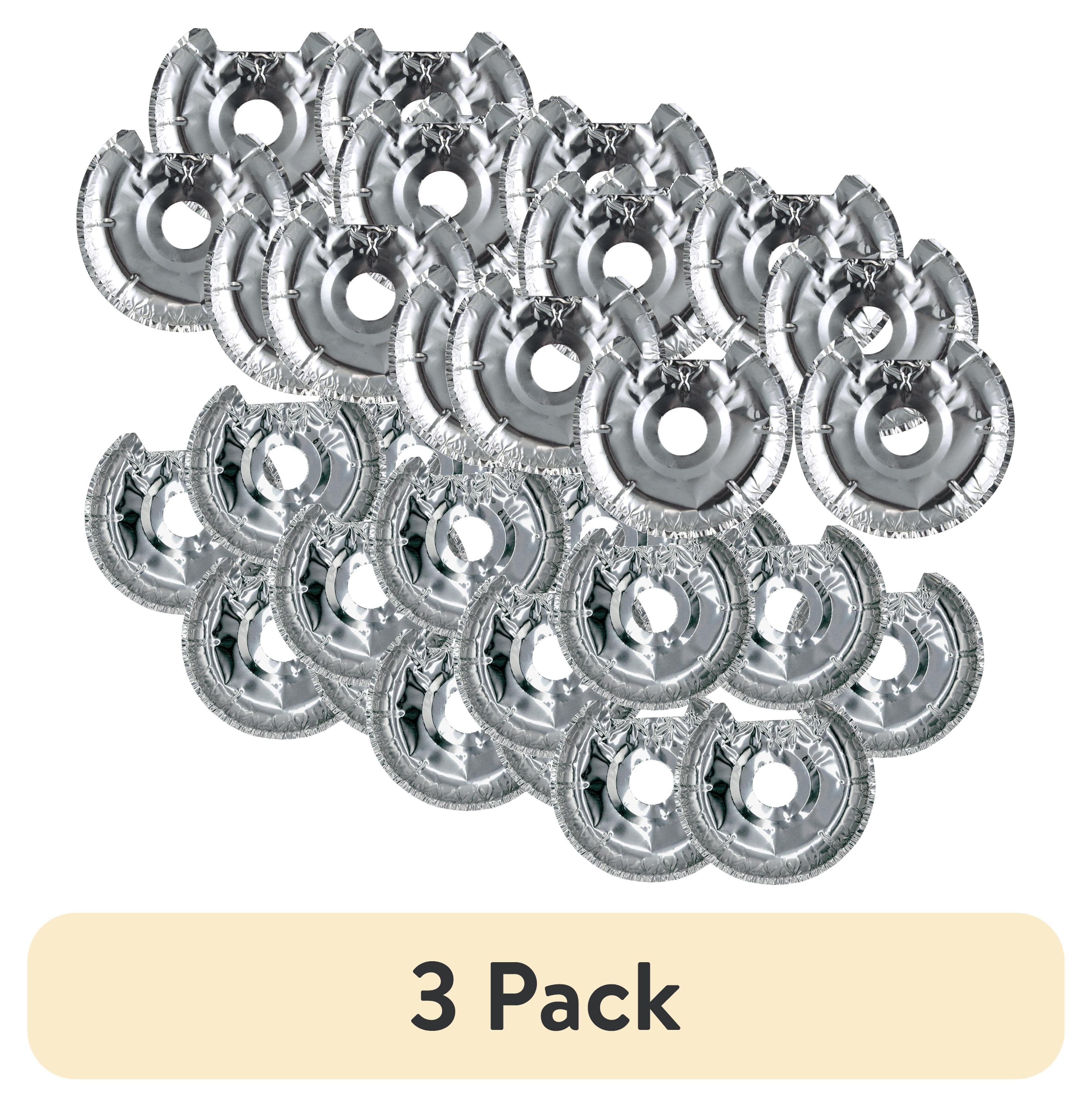 (3 pack) Mainstays R101F12 Disposable Foil Drip Pan Liners for Electric ...