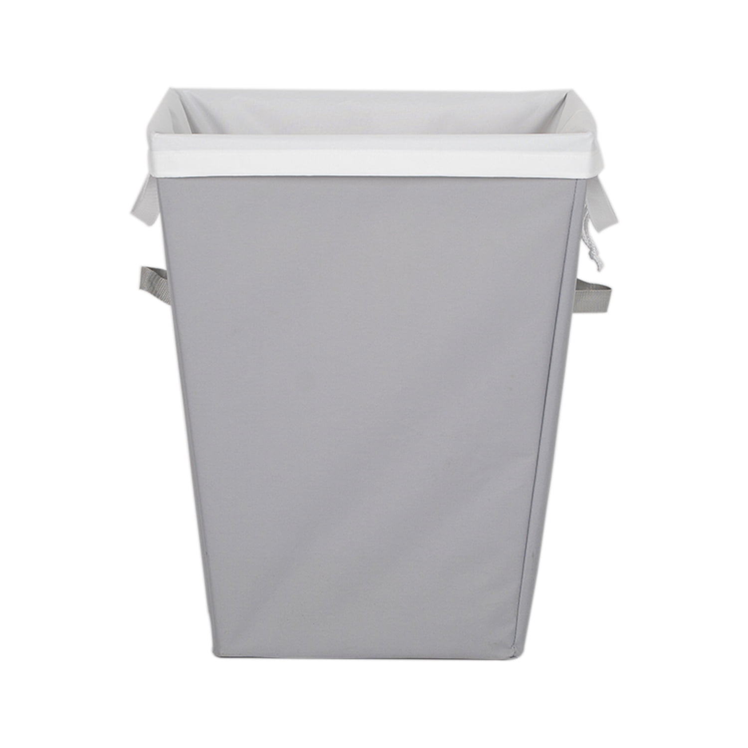 Mainstays Laundry Storage Basket with Removable Liner Gray Polyester ...