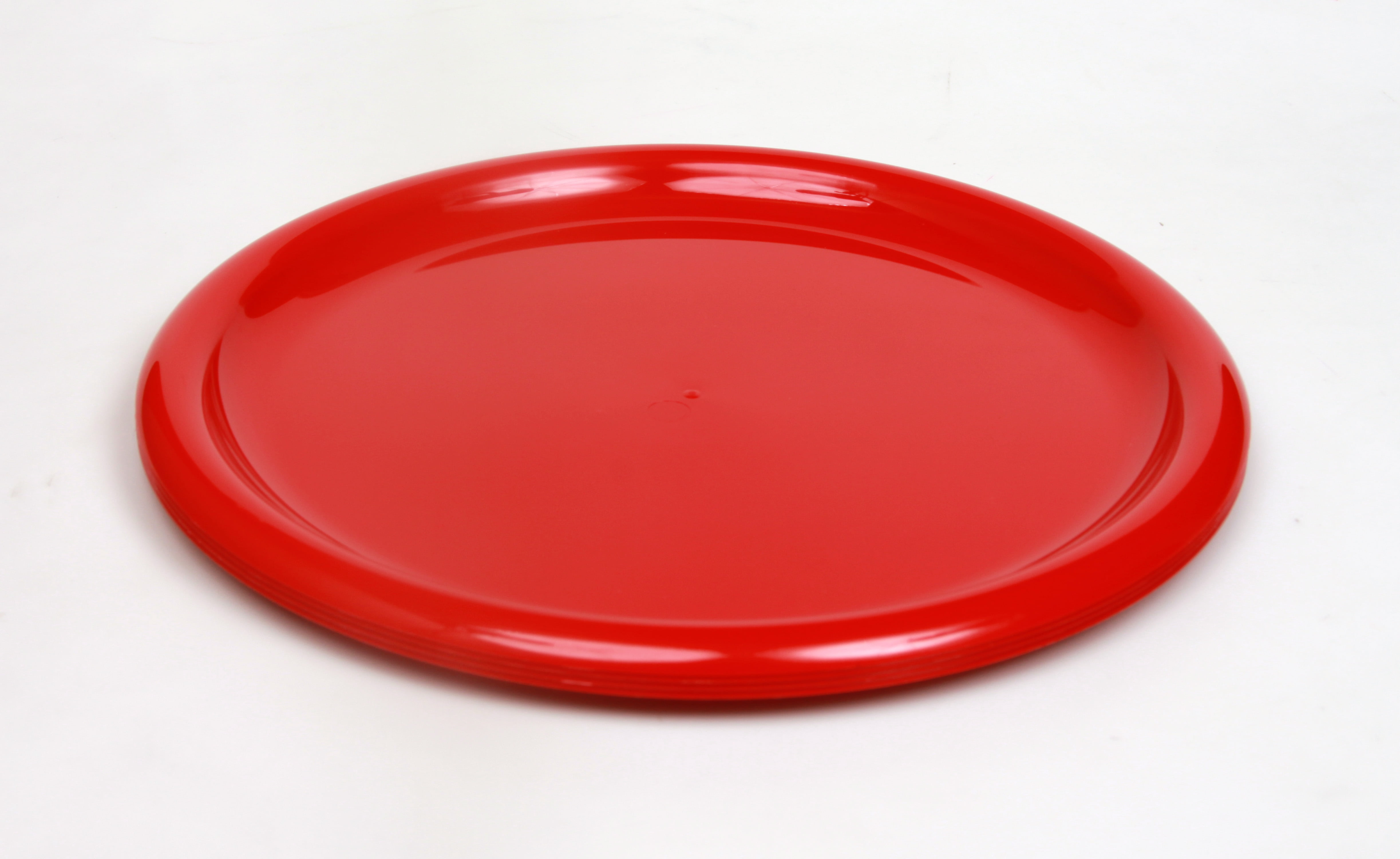 Mainstays Red Plate, 4 Pack - Walmart.com