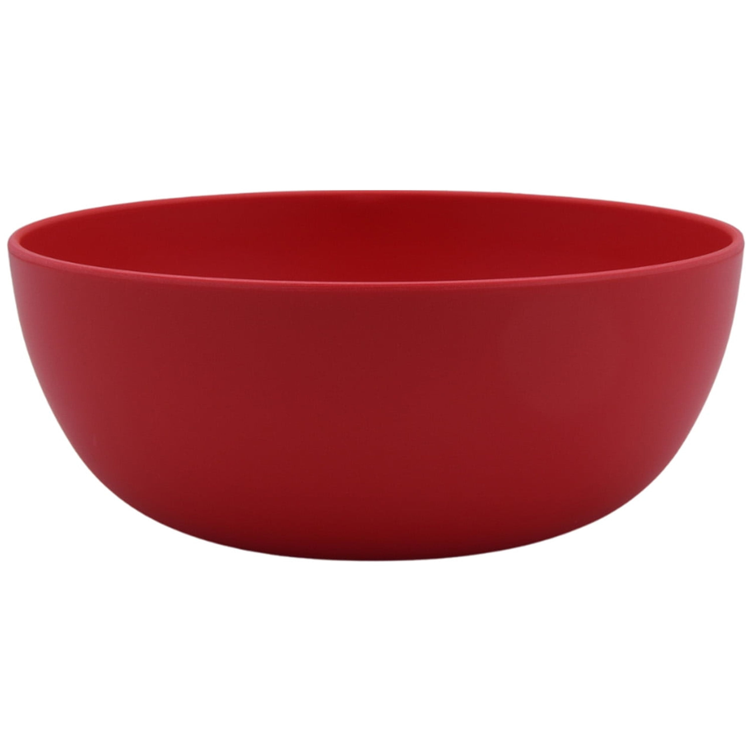 Mainstays - Red Round Plastic Bowl, 38-Ounce - Walmart.com