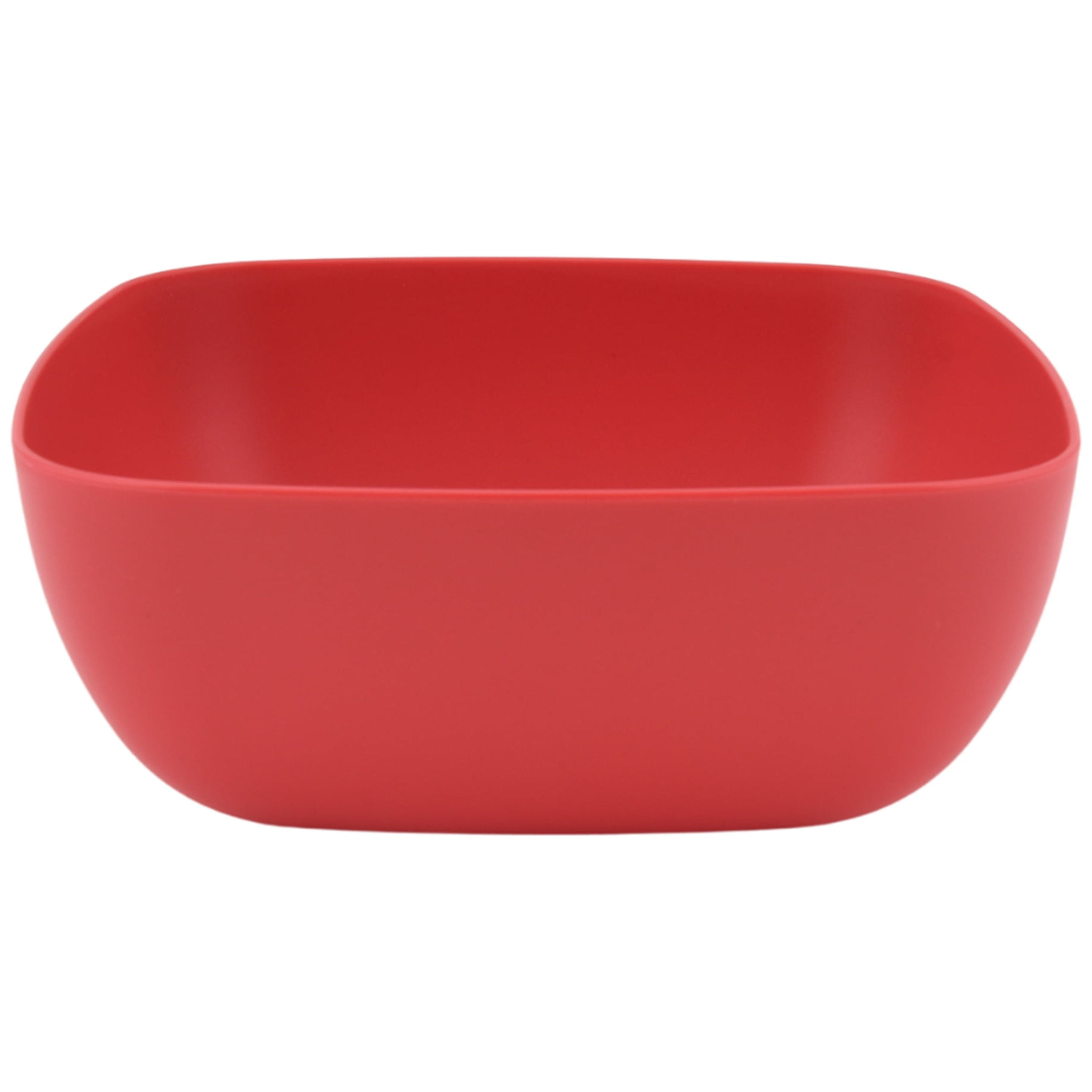 Mainstays - Red Square Plastic Bowl, 45-Ounce - Walmart.com