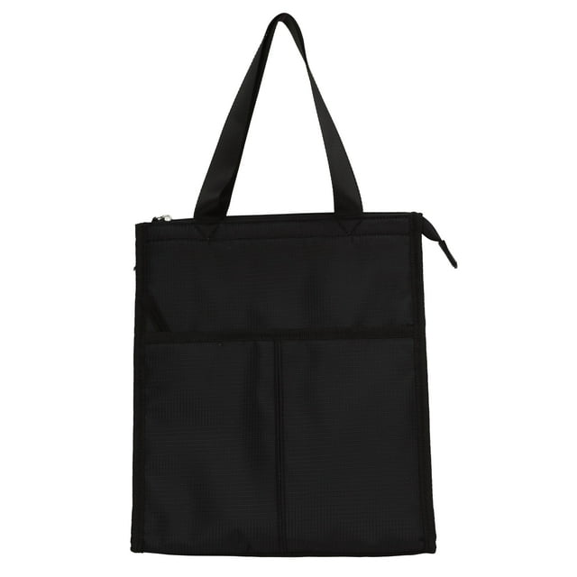 Mainstays Reusable Polyester Adult Lunch Bag, Black - Walmart.com