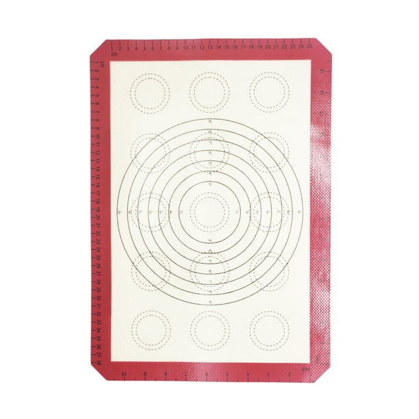 Mainstays Reusable Silicone Baking Mat - Measures 16.5" x 11.6" - Walmart Business Supplies