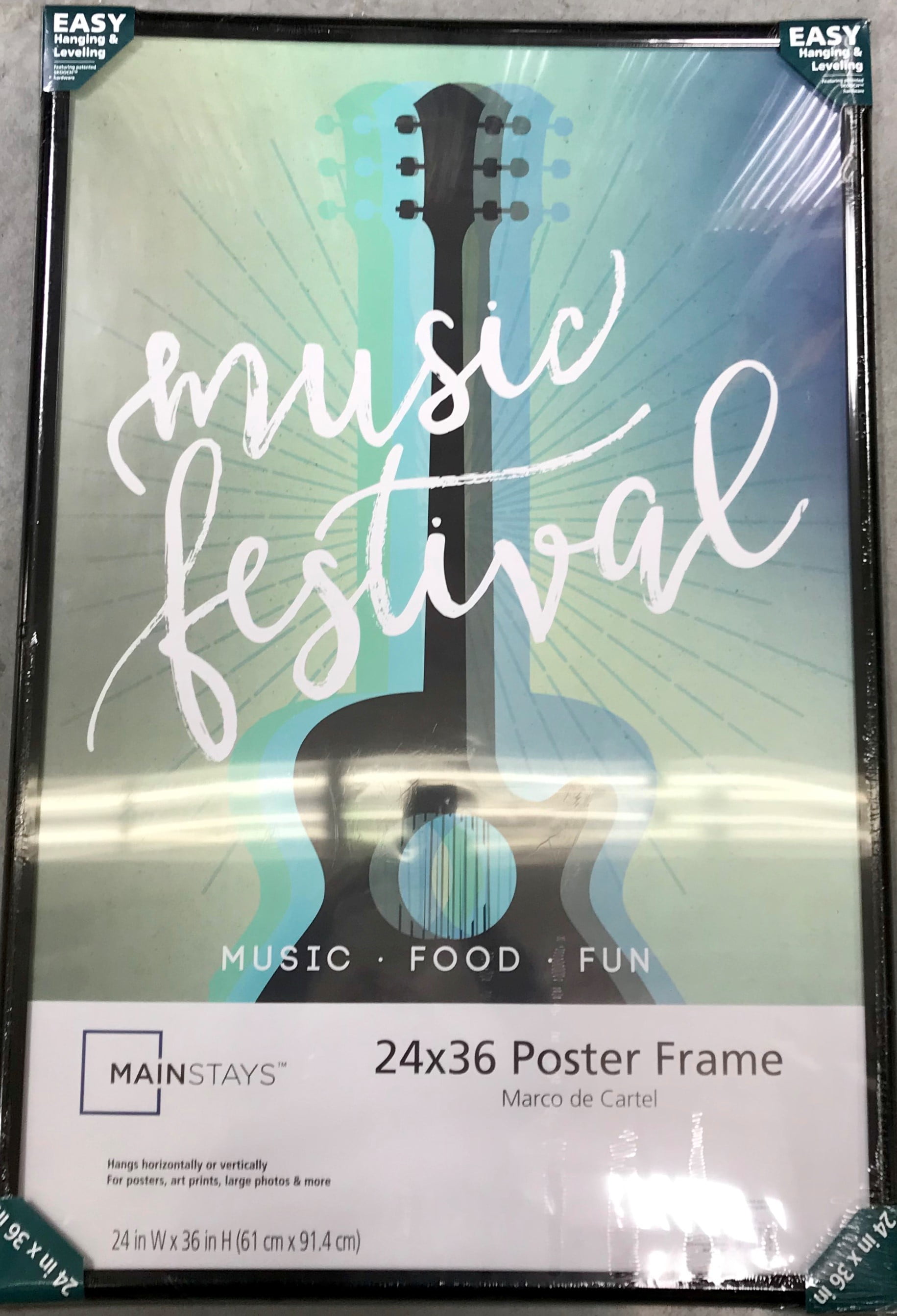 Mainstays Rounded 24" x 36" Poster - Walmart Business Supplies