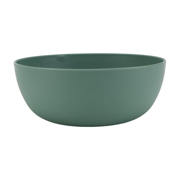 Mainstays - Sage Green Round Plastic Bowl, 38-Ounce - Walmart Business ...