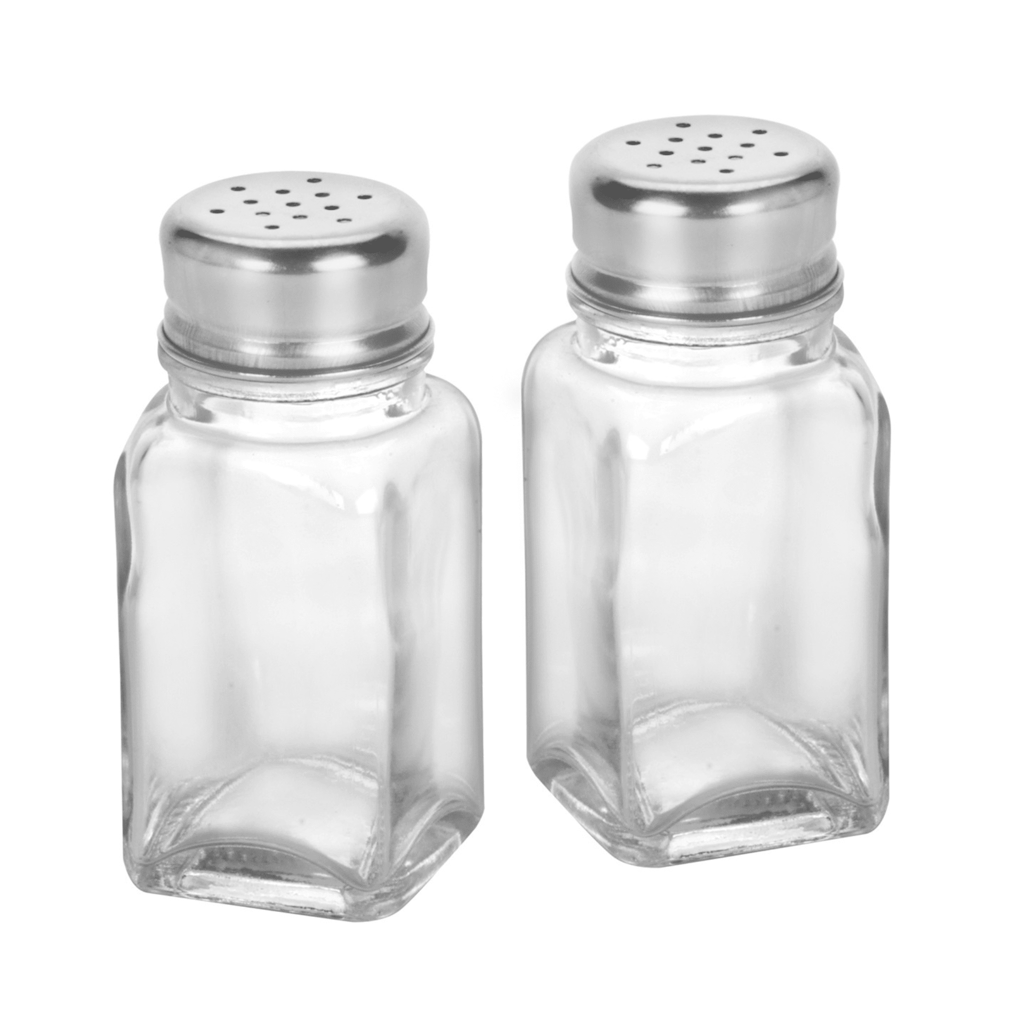 Anchor Hocking Classic Glass Salt & Pepper Shakers, 2 Piece Set, Spice ...