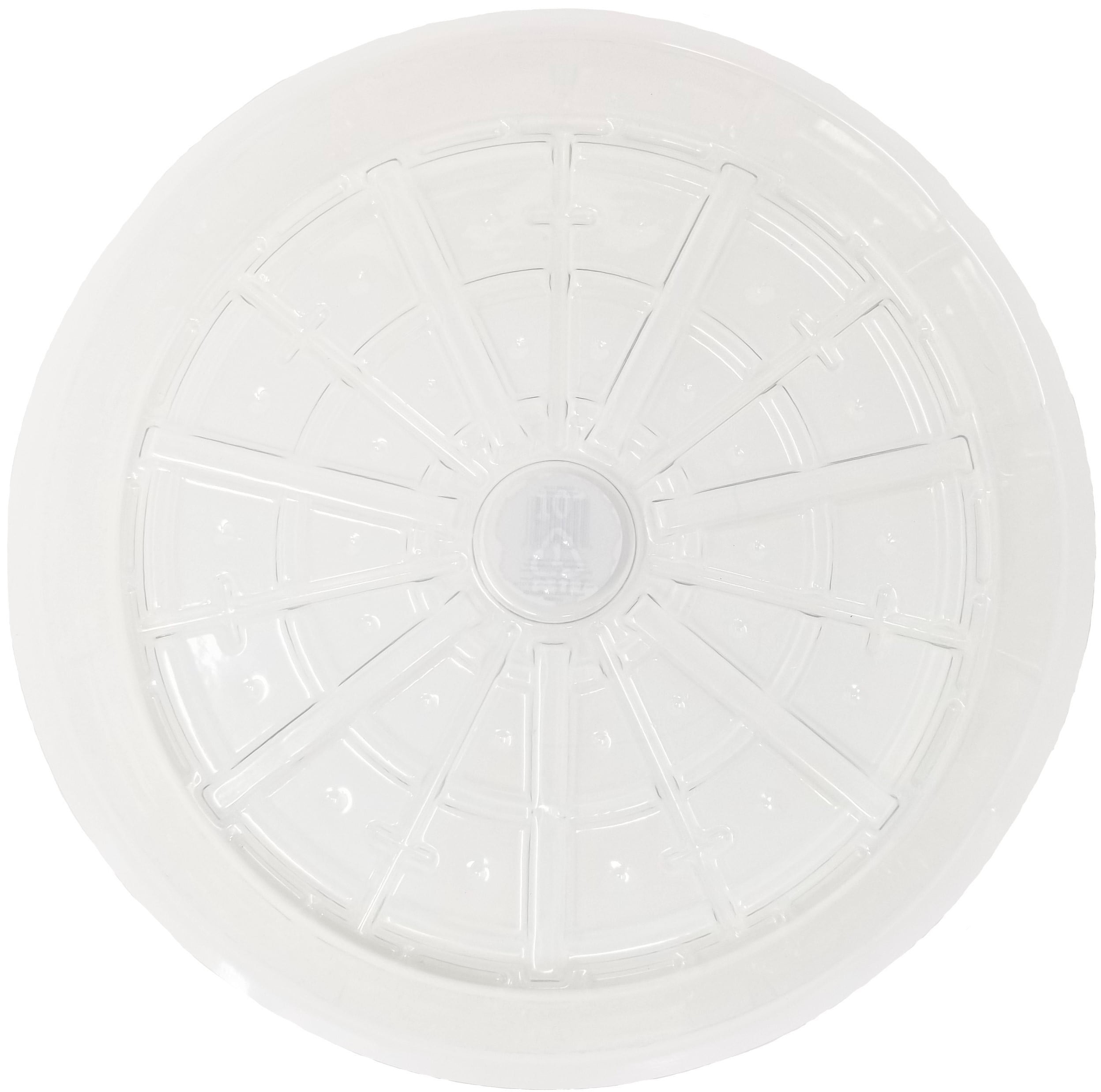 Mainstays Saucer 10 Inch Clear Plastic Round Plant Saucer - Walmart.com